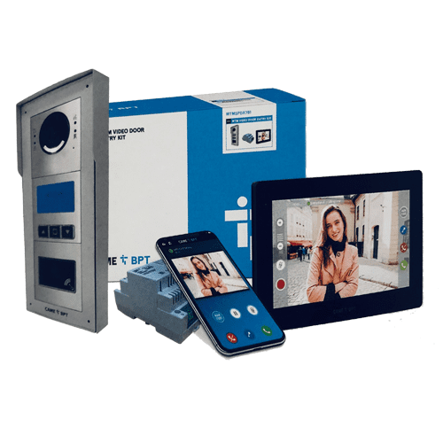 MTM STANDARD Intercom IP360 Video Kits with XTS 7IP Monitor with Proximity Reader Housing and ...